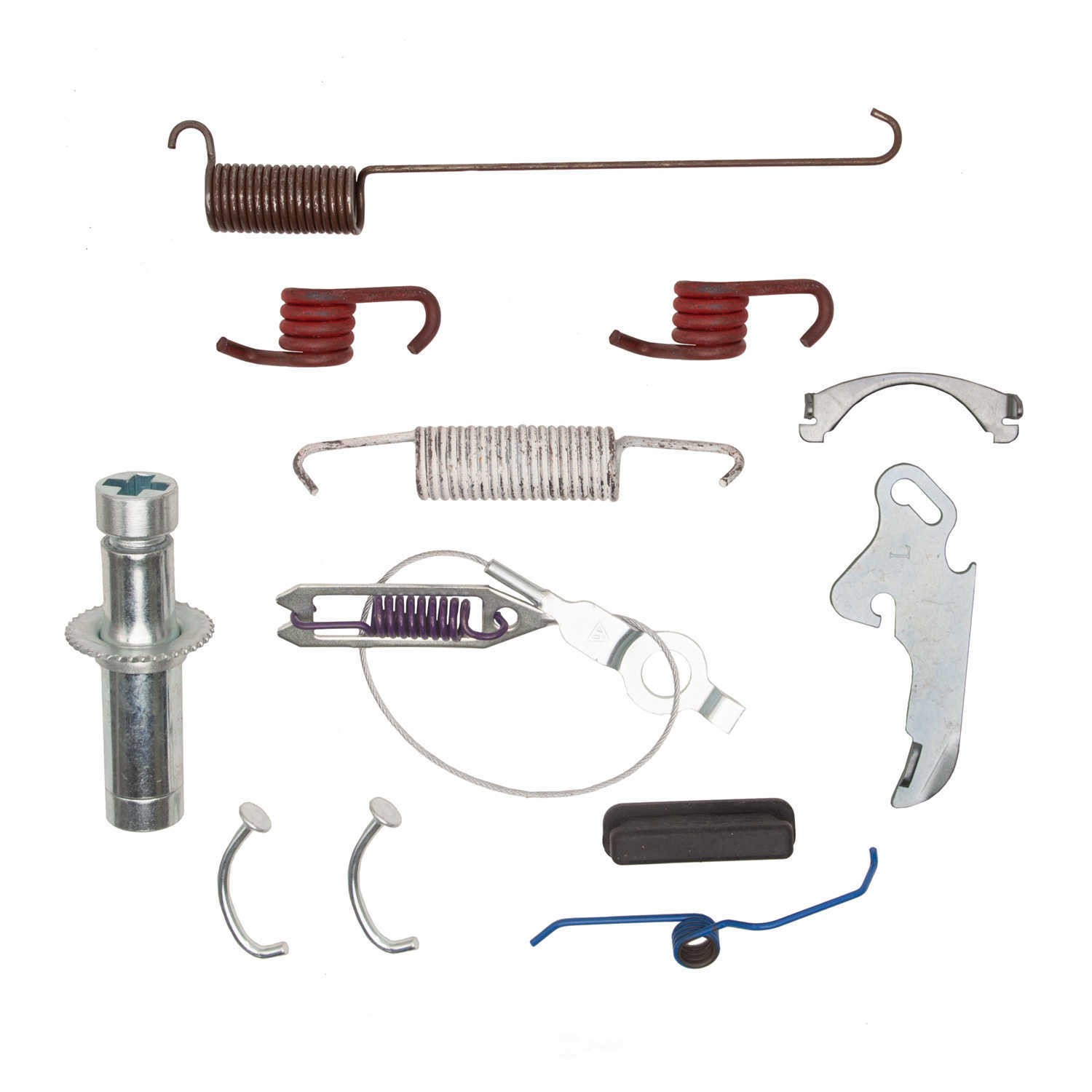 Parking Brake Hardware Kit-Shoes Drum Brake Hardware Kit DFC 370-54065 ...