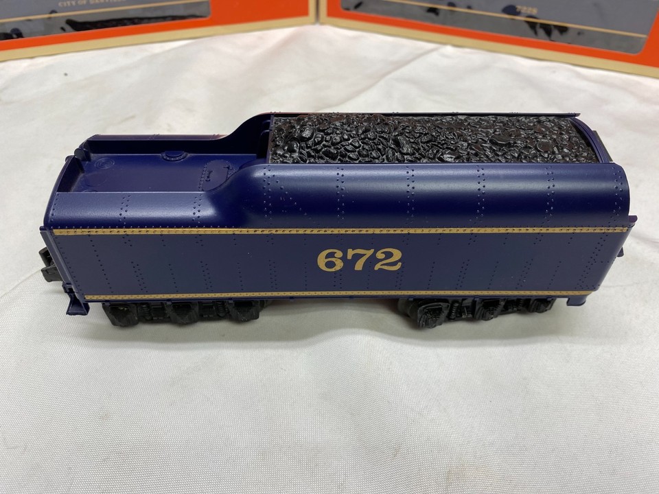 Lionel 6-8610 Wabash Fallen Flags 4-6-2 steam engine & 6-car passenger ...