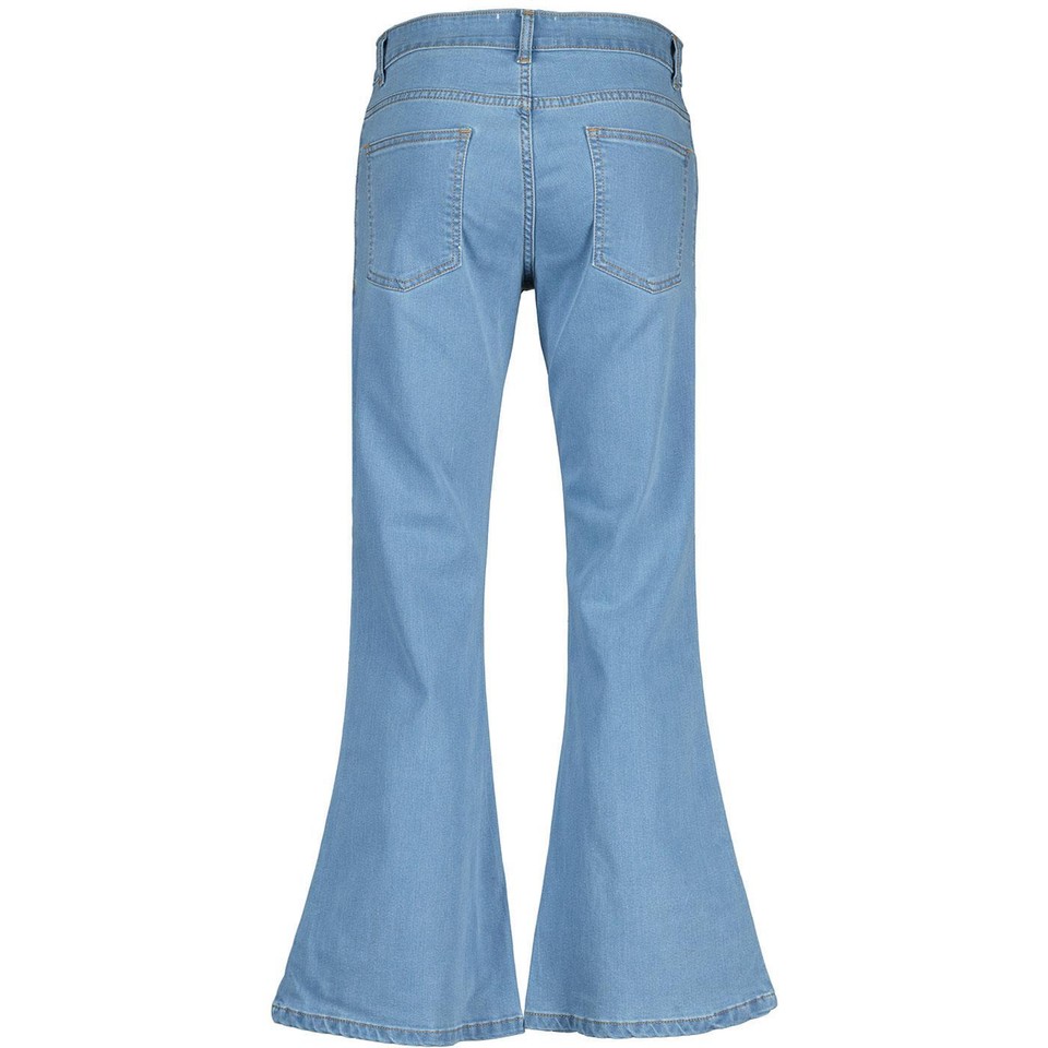60s 70s Denim BELL BOTTOM Bellbottoms Flared FLARES Jeans Retro Pants ...