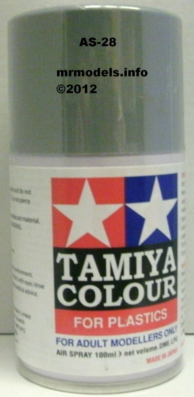 Tamiya Paint AS Spray Colours Acrylic Sprays Paints 100ml New Over 18's ...