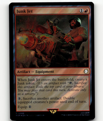 MTG Junk Jet (Surge Foil) - Universes Beyond: Fallout | eBay