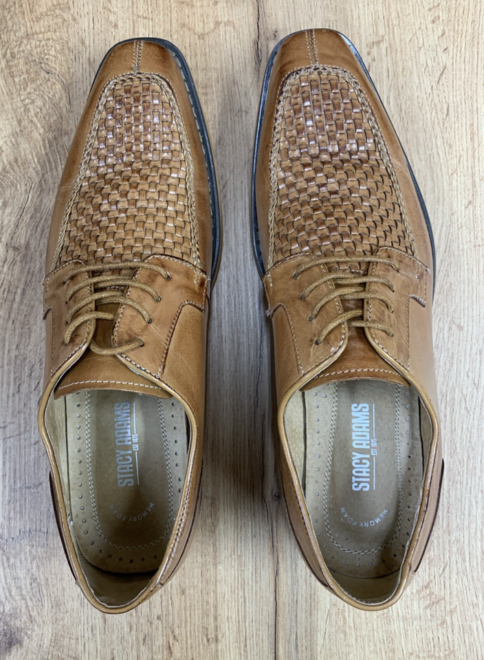 Stacy Adams Winthrop 25242-240 Moc Split Toe Oxford Men's Dress Shoe ...