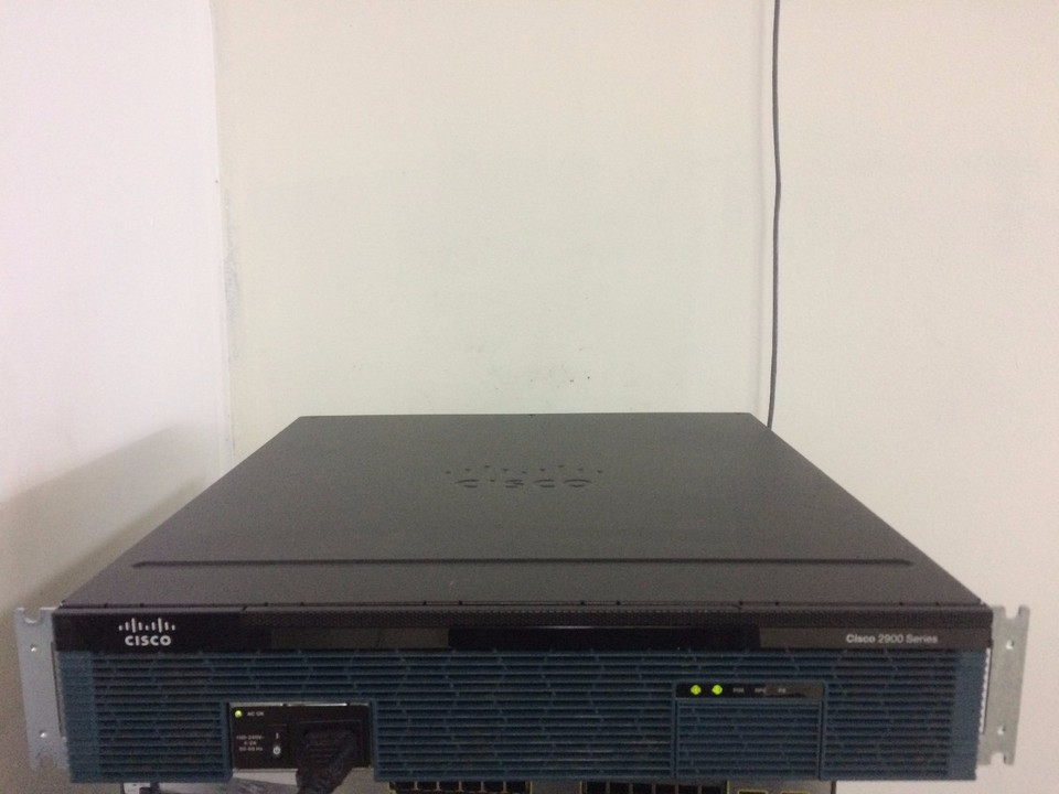 CISCO C2951-VSEC/K9 GIGABIT Voice Security ROUTER PVDM3-32 CME-12.0 ios ...