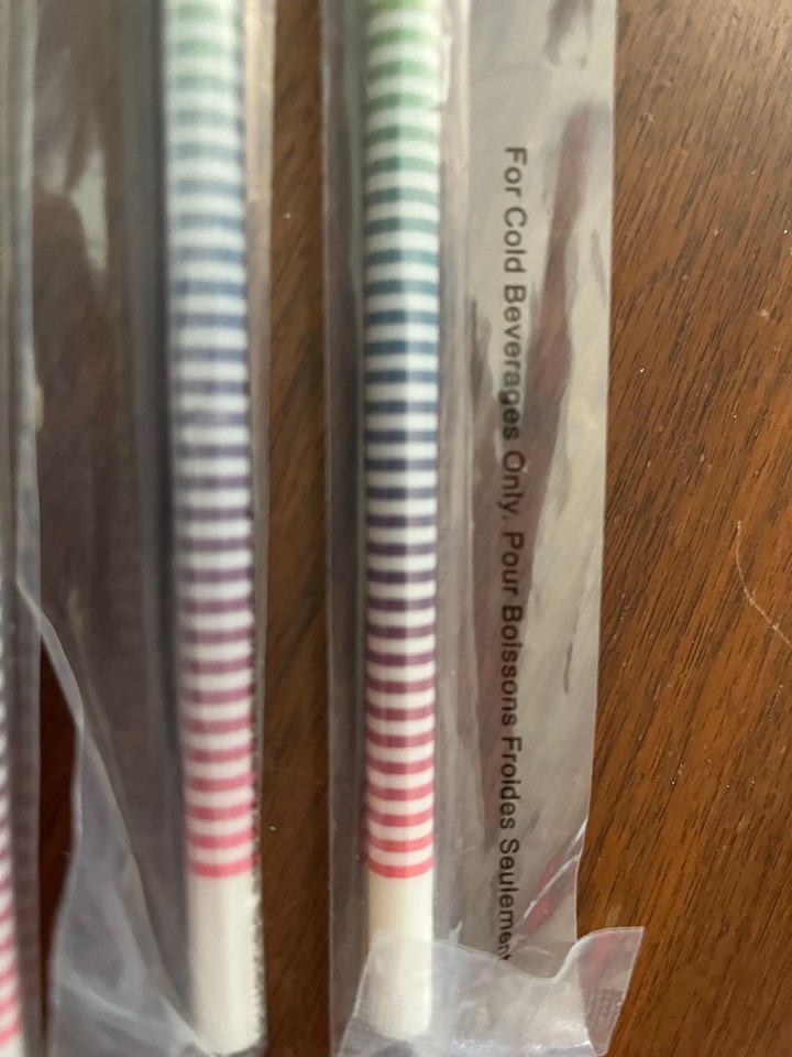Starbucks 2019 Rainbow Pride Striped Cold Cup Reusable Straws New Lot ...
