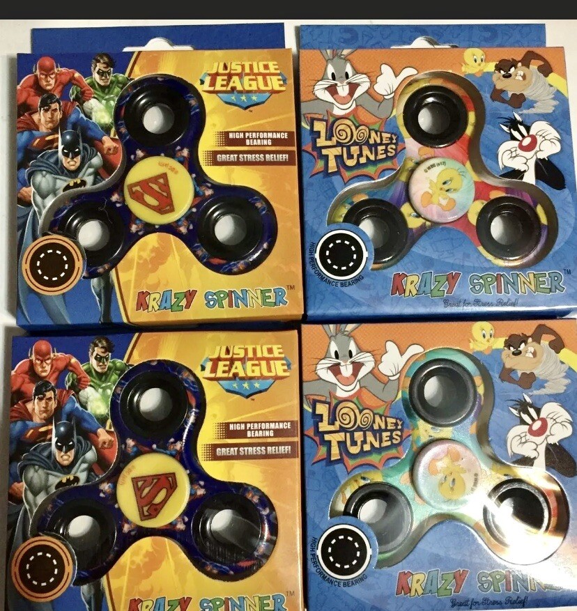 Superman Fidget Spinner Justice League Krazy Spinners 1 Full Case of 16 ...