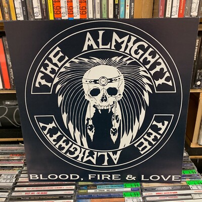 THE ALMIGHTY 12x12 Promo Album Flat Double Sided Poster (90s Vintage ...