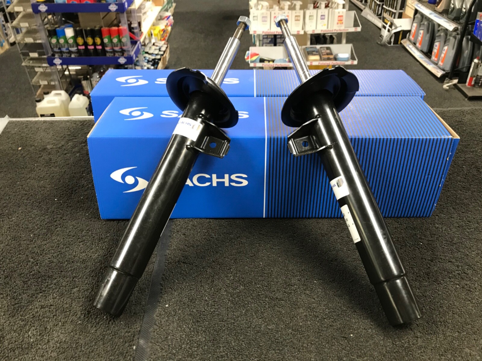 FOR BMW 3 SER E46 COUPE CONVERTIBLE FRONT SHOCK ABSORBER SACHS BOGE ...