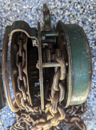N.I.T. 1 Ton Nitto Chain Block Mfg. Japan Manual Chain Hoist | eBay