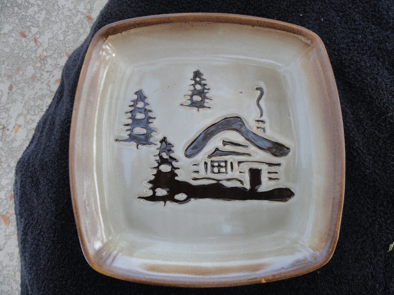 Moose Square Dinner Plates Set Of 4 Woodland by HOME STUDIO - munimoro ...