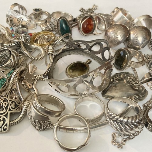 260g Sterling Silver Scrap Jewelry Lot | eBay