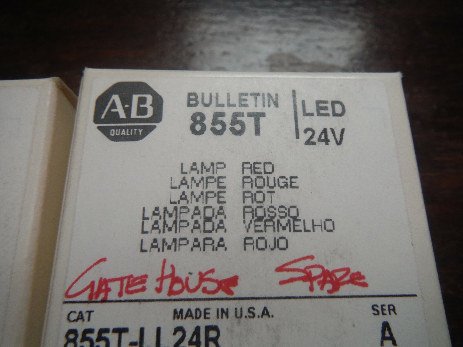 Brand New (Lot of 4) Allen Bradley 855T-LL24R LED Lamp 24V Ser A | eBay