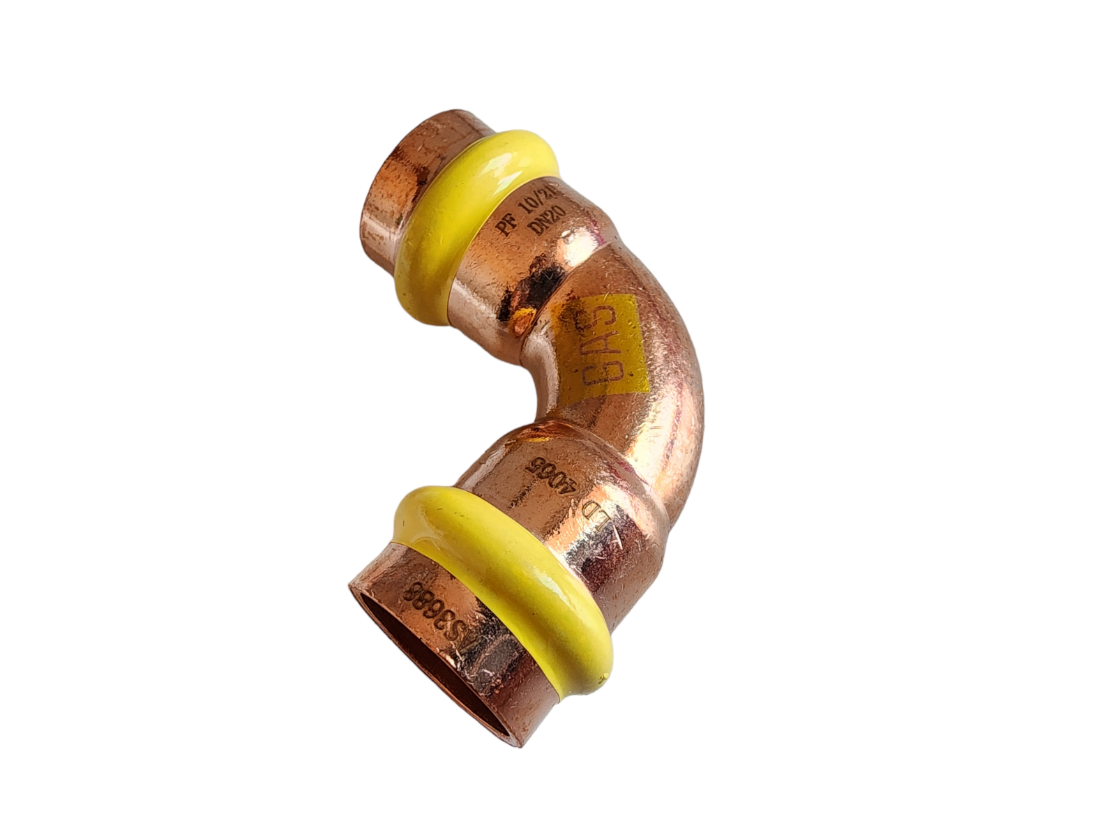 5x AW 20mm ¾" Gas Copper Press Elbow 90° Deg fits Kembla BPress Viega ...