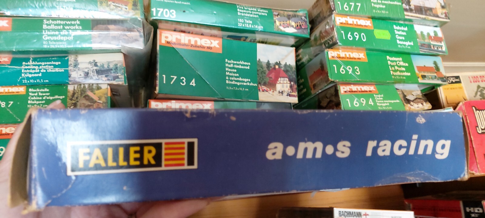 Rare Vintage Faller HO Scale Model Building Kits House/Greenhouse/High ...