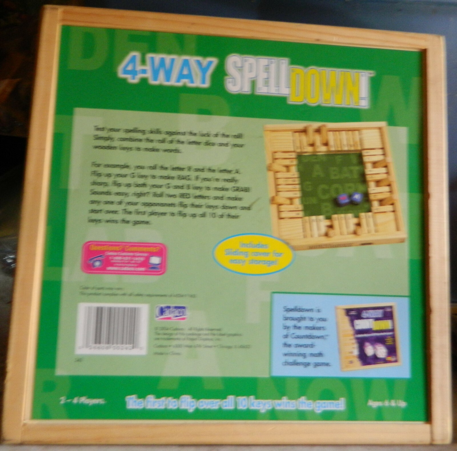 4 Way Spell Down Game- Complete | eBay