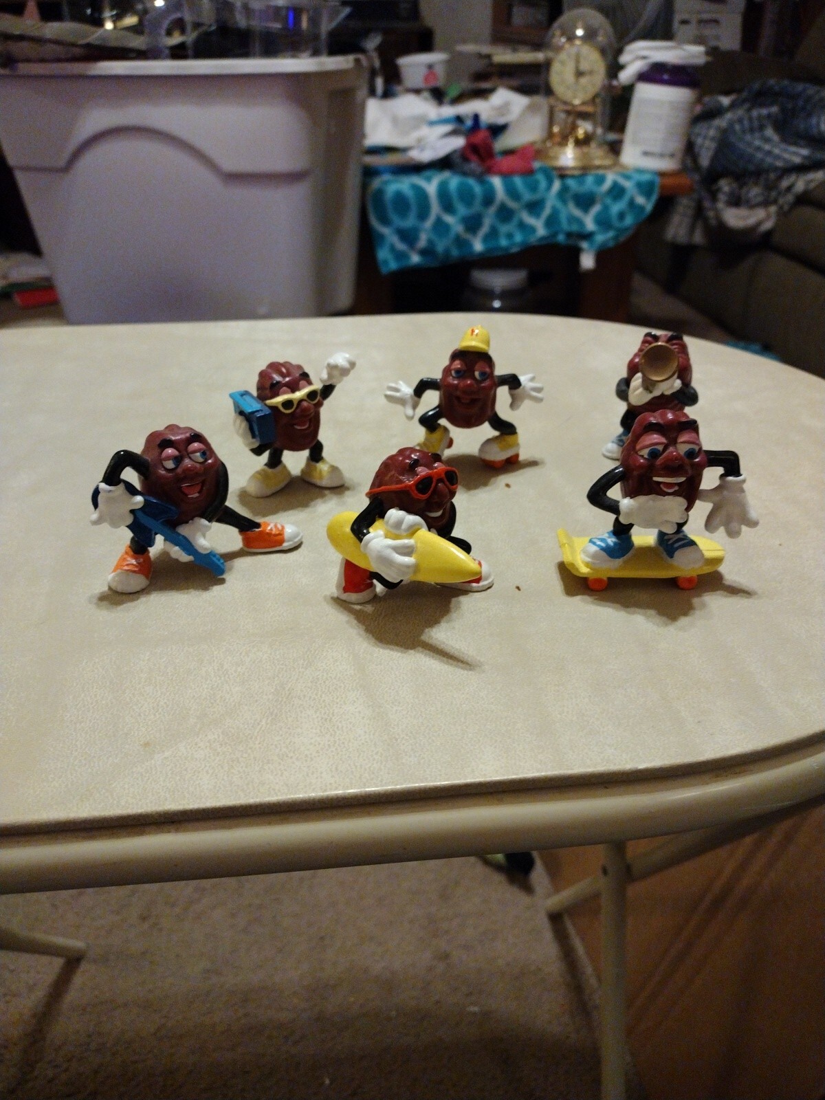 California Raisins Collectible Figures Lot of 6 Vtg 1988 | eBay