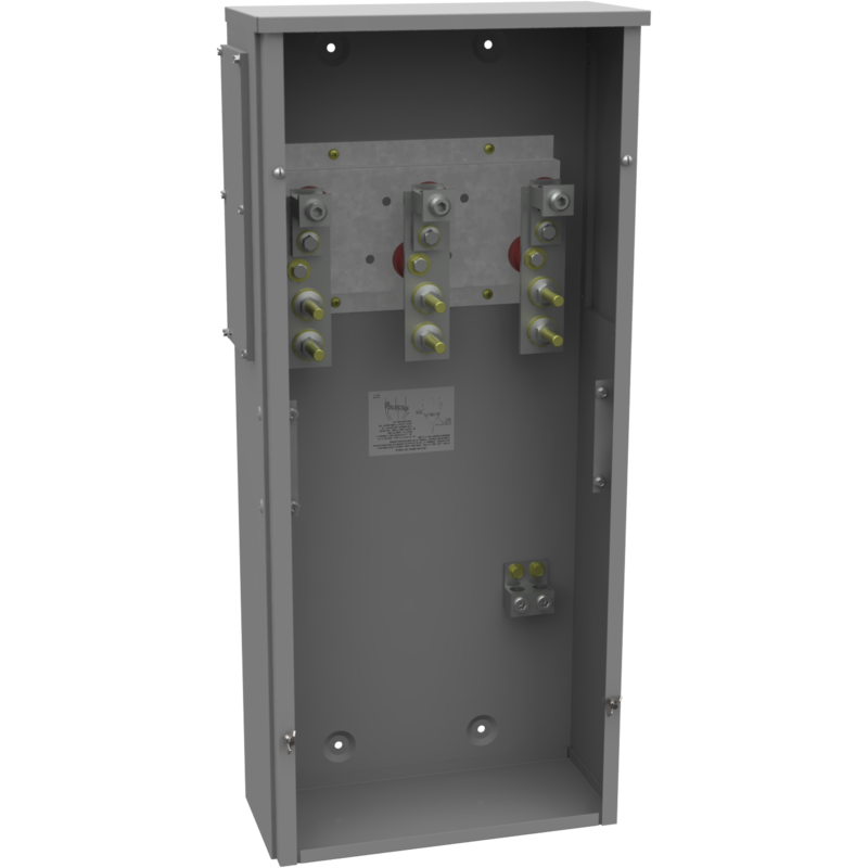 MILBANK PB-014, 400A 1 PH 3W PULL BOX 600V Underground Termination Box ...