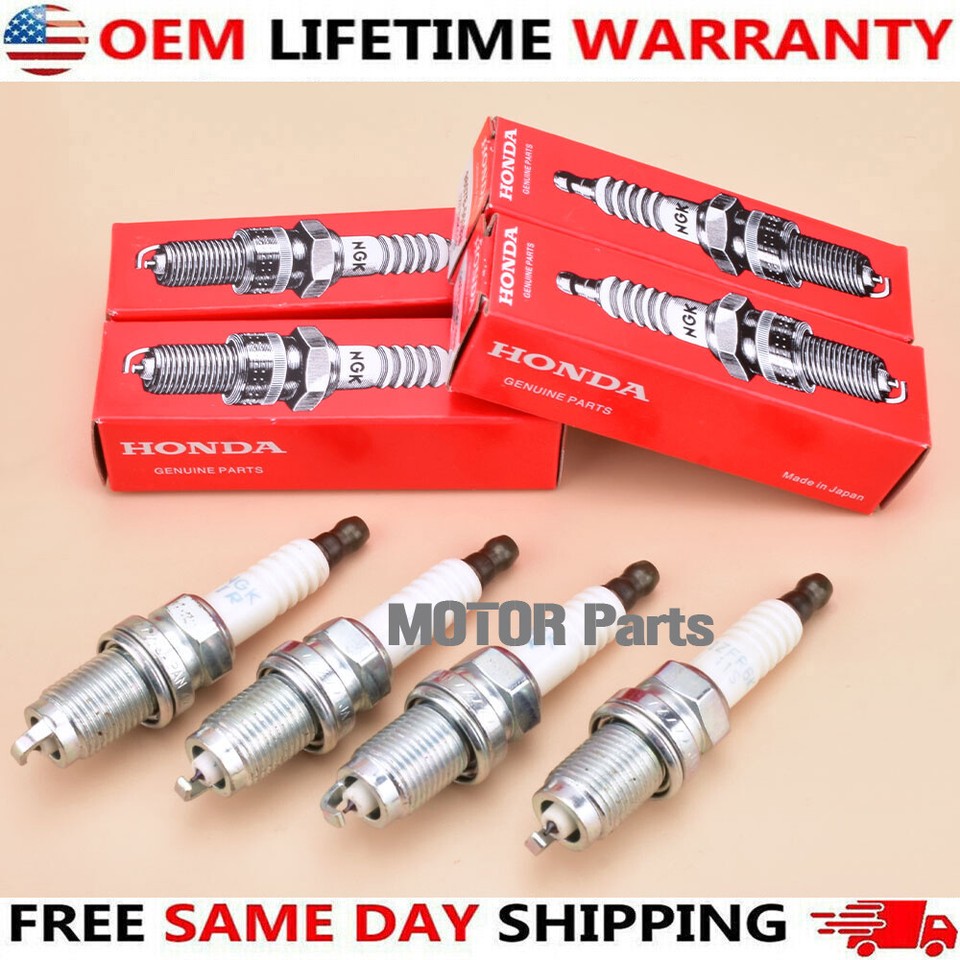 4PCS NGK Spark plug IZFR6K-11S OEM 9807B-561BW FOR LASER IRIDIUM HONDA ...