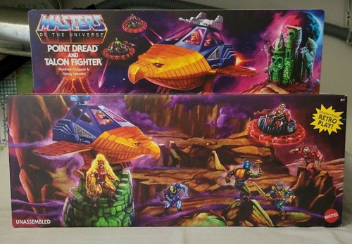 Masters of the Universe Origins MOTU Point Dread & Talon Fighter He-Man ...