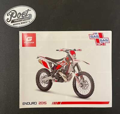 Gas Gas Enduro 2015 30th Anniversary Brochure- 12 pages | eBay