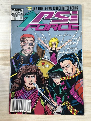 Marvel Comics - PSI Force #32 - June 1989 - The First of Love - VF/NM | eBay