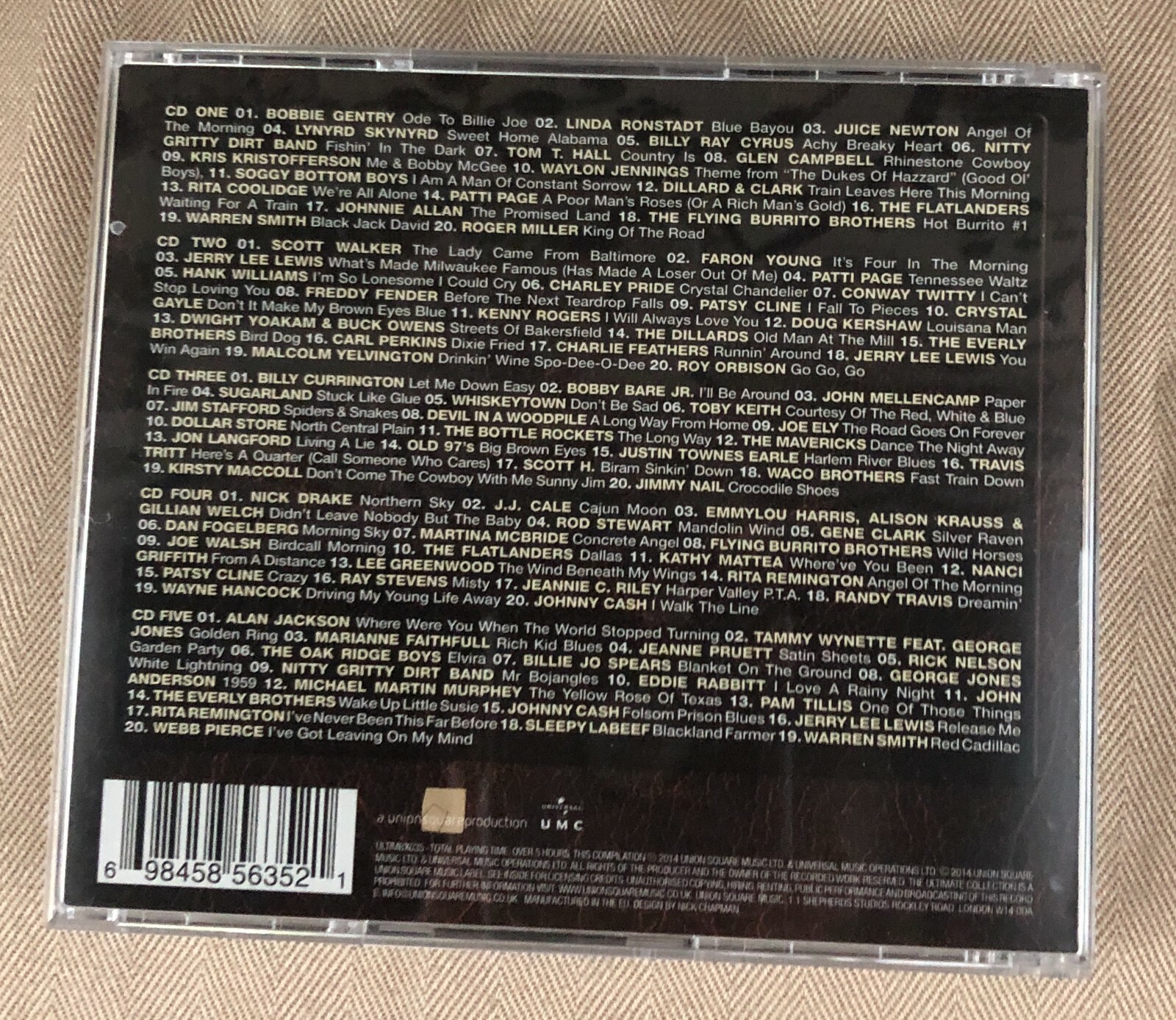 The Country: The Ultimate Collection by Various Artists (CD, Aug-2014 ...