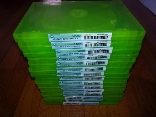 Lot of 15 Xbox 360 1 Disc Genuine Microsoft OEM Replacement Game Case ...