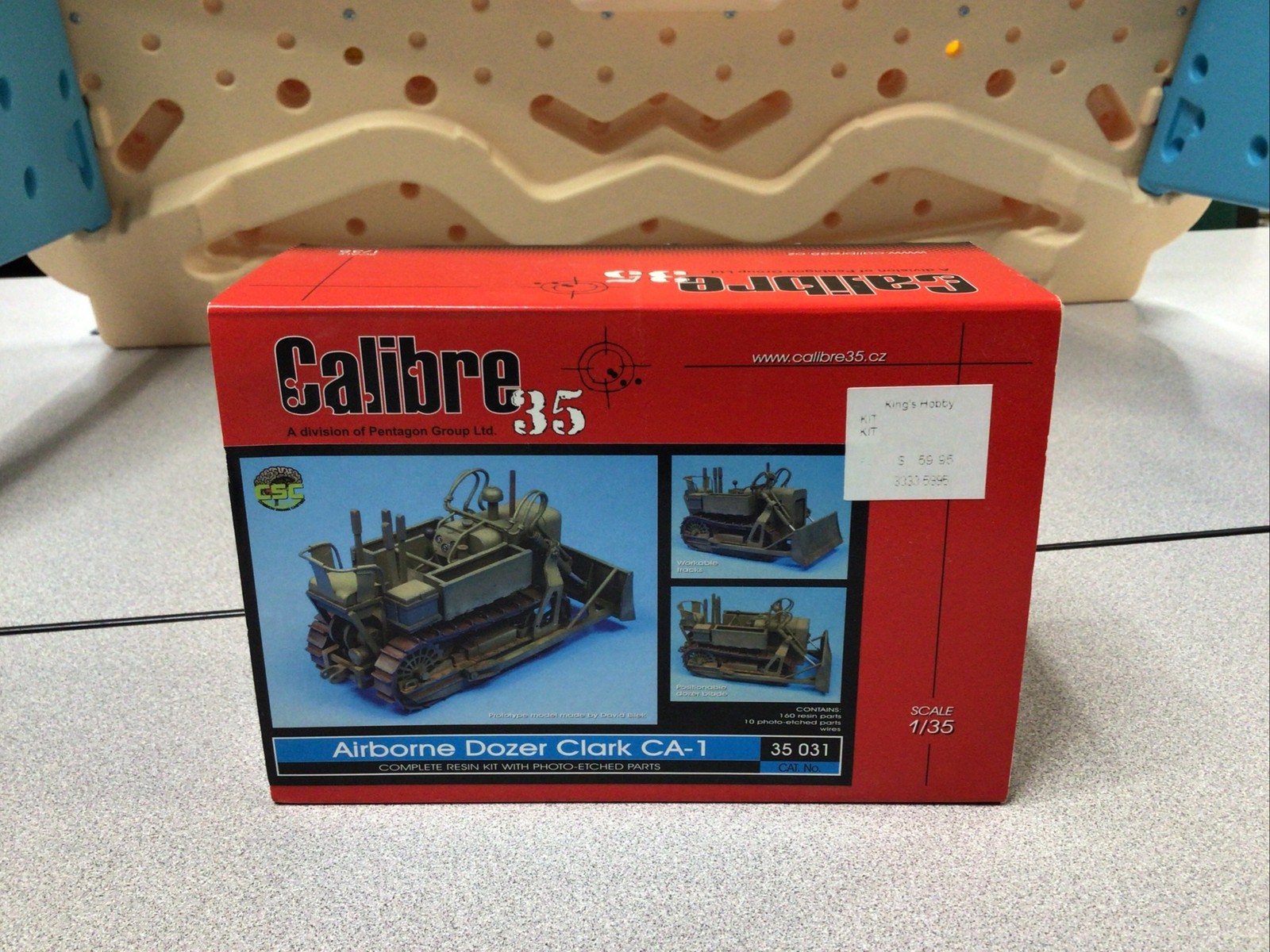 1/35 Caliber 35 #031 Airborne Dozer Clark CA-1 Resin Kit CBN | eBay