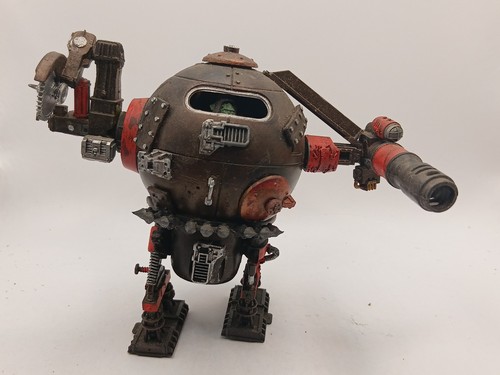 Warhammer 40K ORK KUSTOM DEFF DREAD Converted & Painted GW Components ...