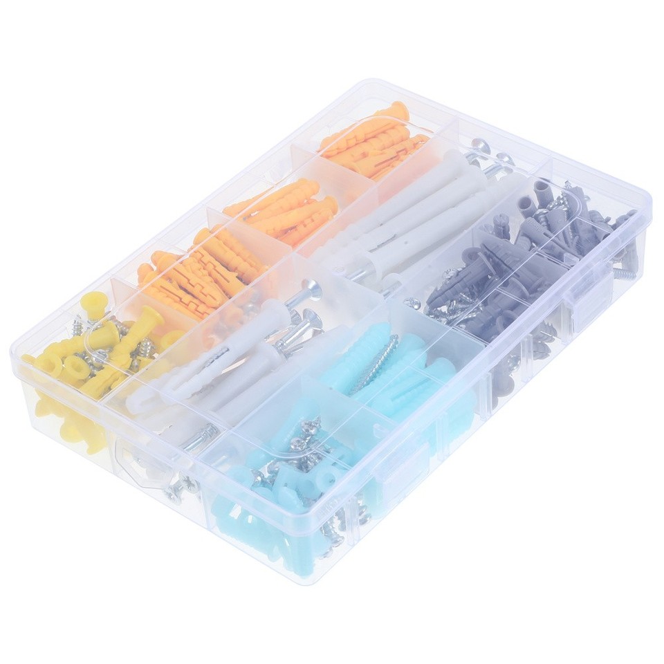 Screw and Anchor Set Heavy Duty Drywall Anchors Drilling Screws Kit ...