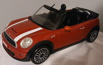 Barbie 2012 Mattel Ken's Red Mini Cooper S Cabrio Car 16" My Cool Mini ...