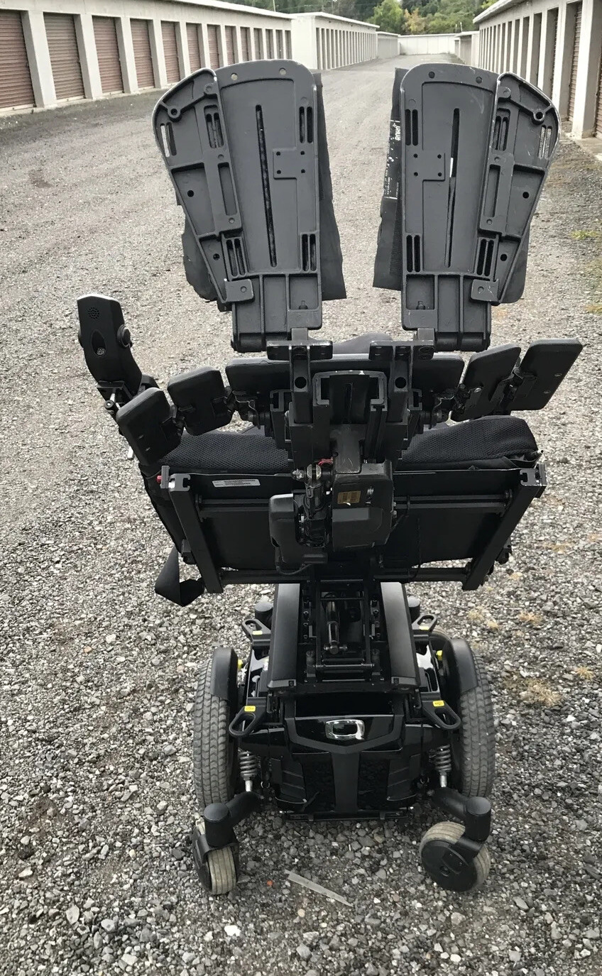 Quantum Edge HD Power Wheelchair w/Tilt And Recline & Legs Motorized ...
