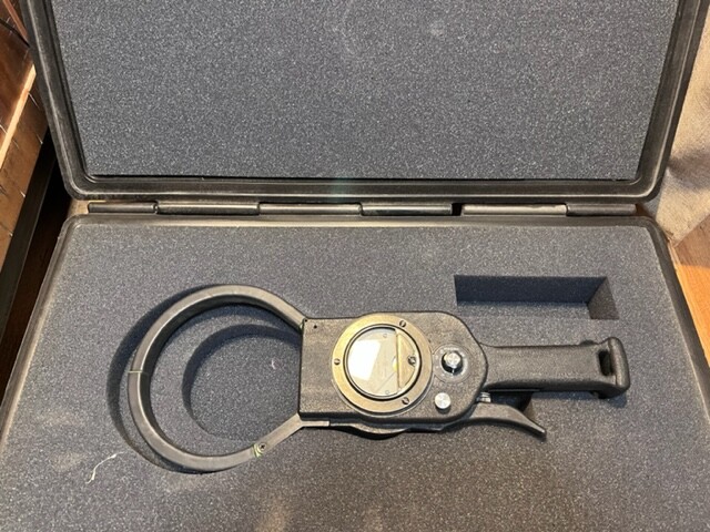 General Electric Portable Ground Detector 176A2823PI with Case 1-2-5-10 ...