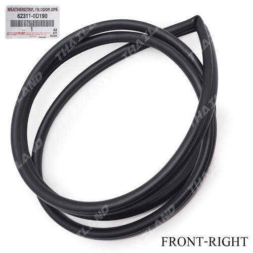 Front Right Glass Run Channel Rubber Seal Door For Toyota Vios 2013 ...