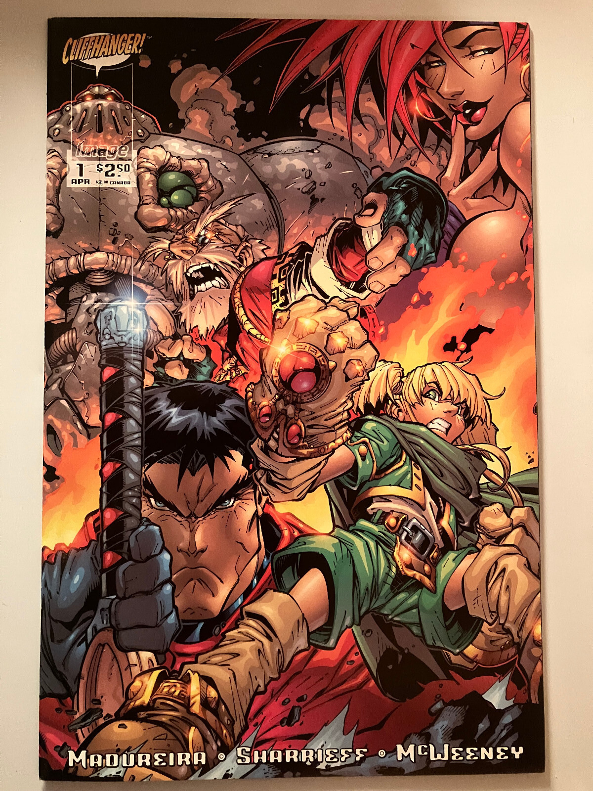Battle Chasers #1 - Madureira Variant Cover - Image/Cliffhanger 1998 | eBay