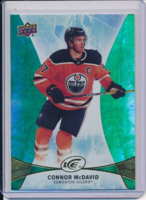 CONNOR MCDAVID 2020-21 UPPER DECK ICE GREEN #65 | eBay