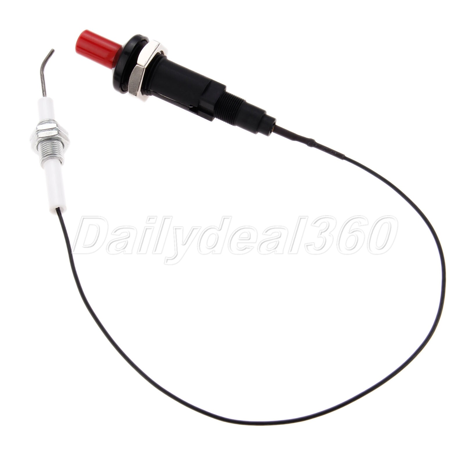 Gas Pilot Burner Ignition Electrode Push Button Piezo Spark Wire ...