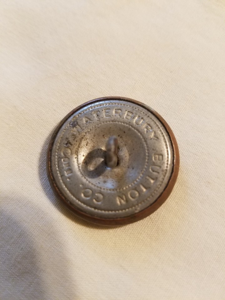 US Marine Eagle & Anchor Brass Button Waterbury Button Co. Conn. | eBay
