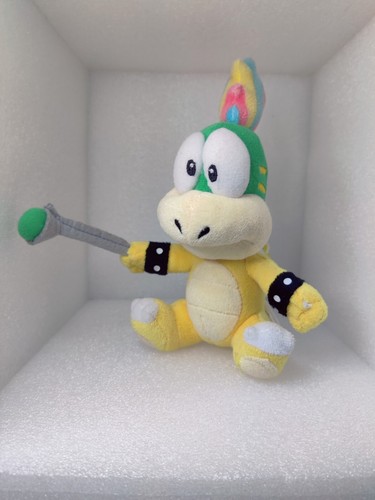 Super Mario Lemmy Bowser Koopa Plush Toy 8" Koopaling With Wand ...
