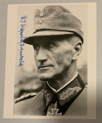 WWII German Army General Volckamer Kirchensittenbach Knights Cross ...