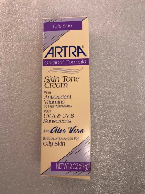 2pk ARTRA Oily Skin Tone Cream Antioxidant UVA UVB Suncreens Aloe Vera ...
