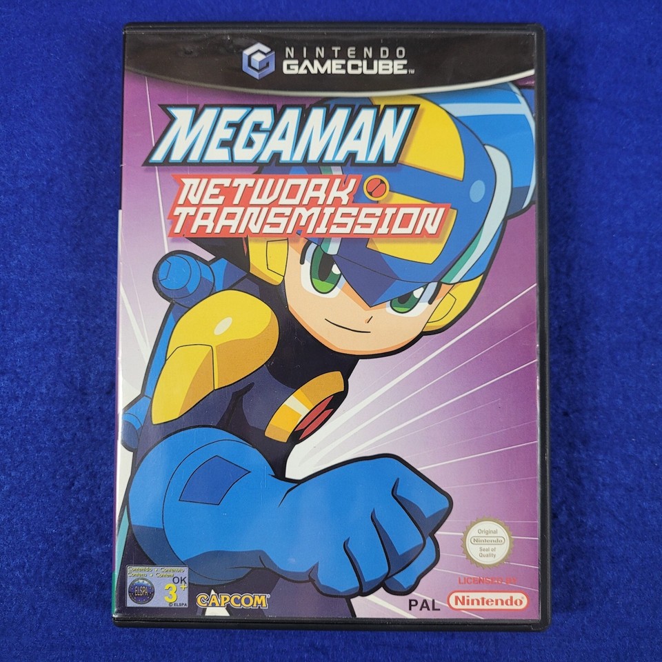 gamecube MEGAMAN NETWORK TRANSMISSION Game Mega Man Nintendo PAL ...