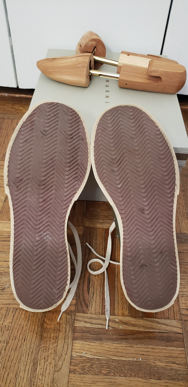 Marni FW21 Pablo Leather Sneakers with chunky platform sole - Mens 9 EU ...