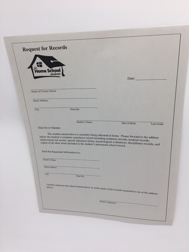 Record Keeping Kit, High School 4 Report Cards & 1 Homeschool ...