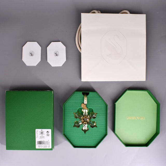 Swarovski Crystal 2022 Ornament Annual Edition Snowflake 5634888 ...