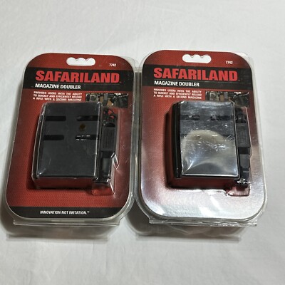 NEW SAFARILAND Magazine Doubler Belt Holder Pouch Lot Staggered 7742 ...