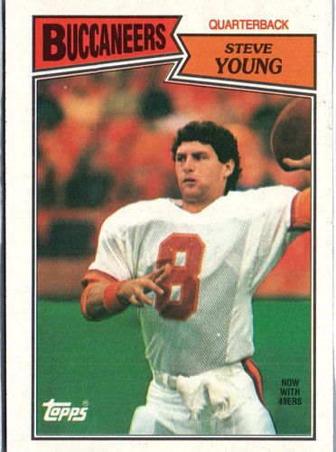 1987 Topps #384 Steve Young | eBay
