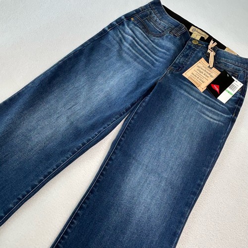 Democracy Womens Size 8 NWT Ab Technology Bootcut Jeans High Rise Blue ...