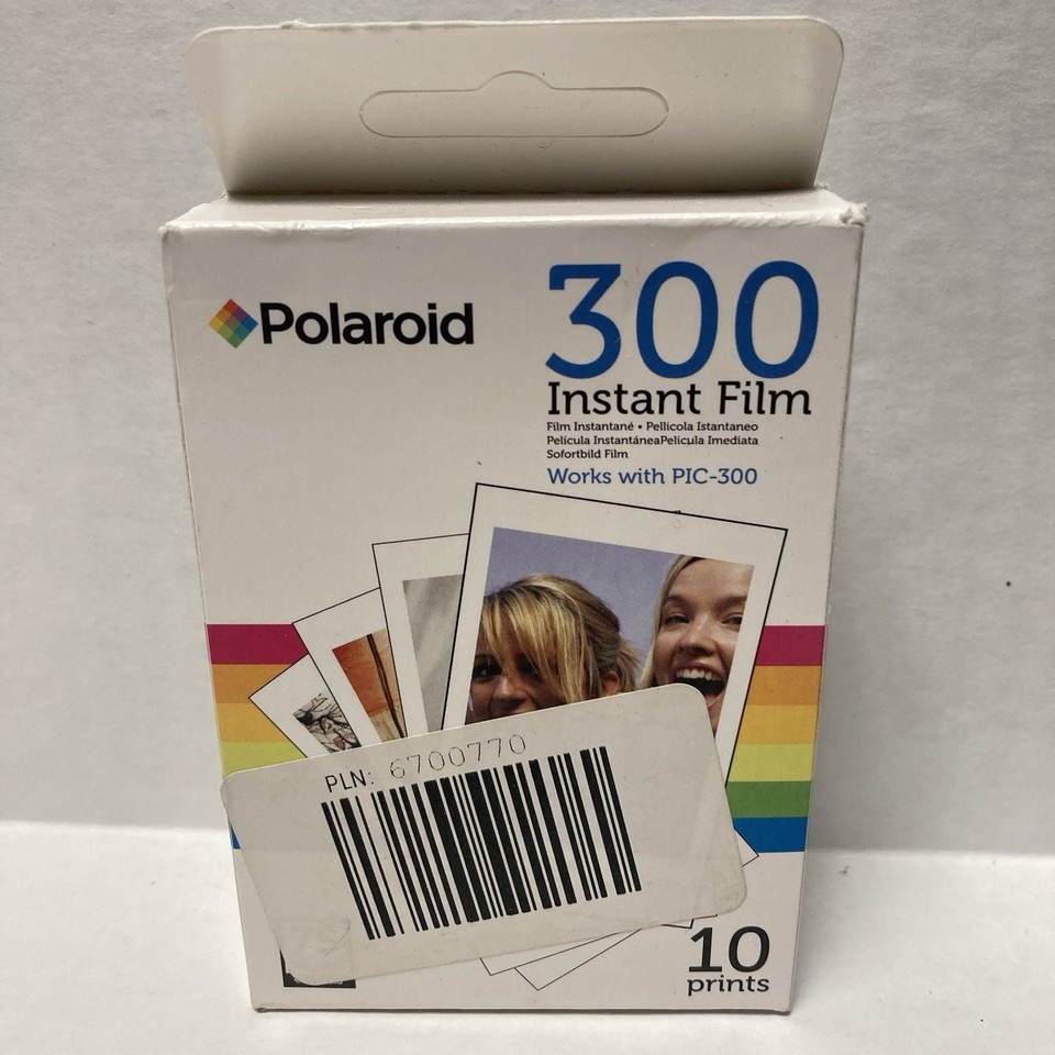 Polaroid 300 Instant Film Camera Pic 300 Purple W Strap & 300 Instant ...