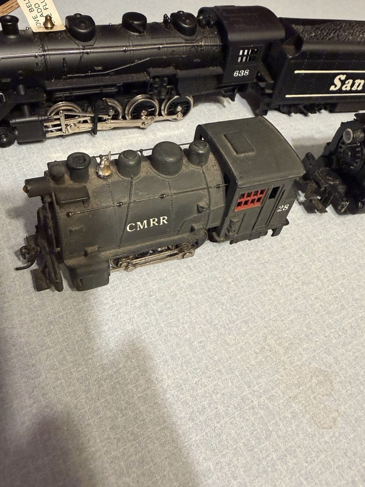 6 HO Train engines : 4 Steam And 2 Diesel Engines With HO Transformer ...