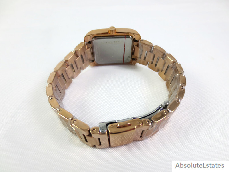 NEW Michael Kors Emery Mid Pave Glitz Rose Gold Bracelet Watch MK4641 ...